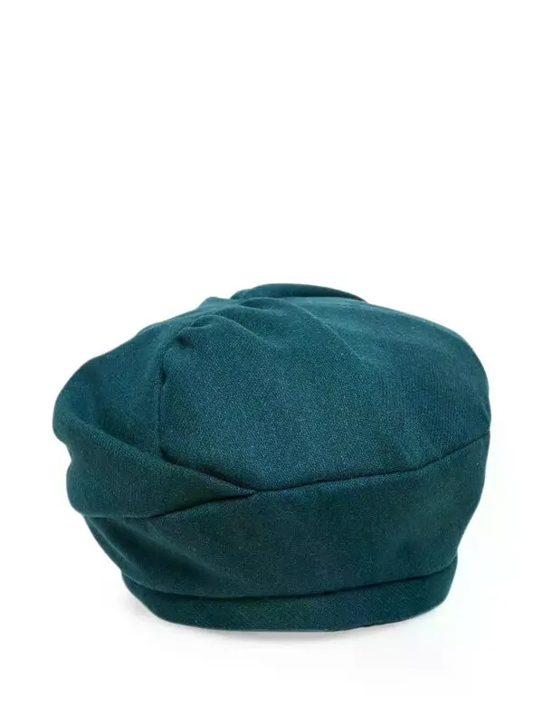 Y’s Gathered Beret - Blue