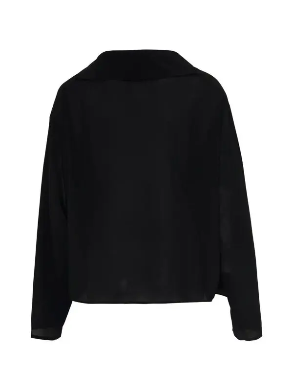 Y’s Draped Asymmetric Shirt