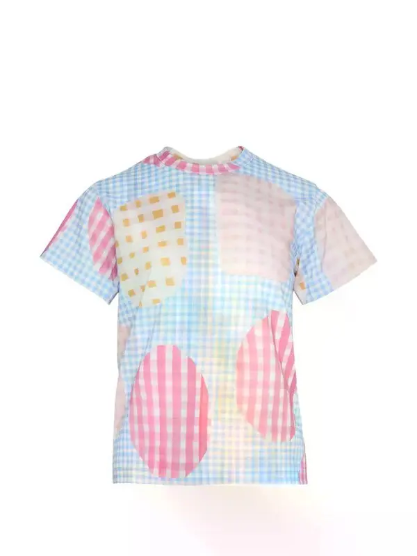 TAO Gingham Patchwork T-shirt