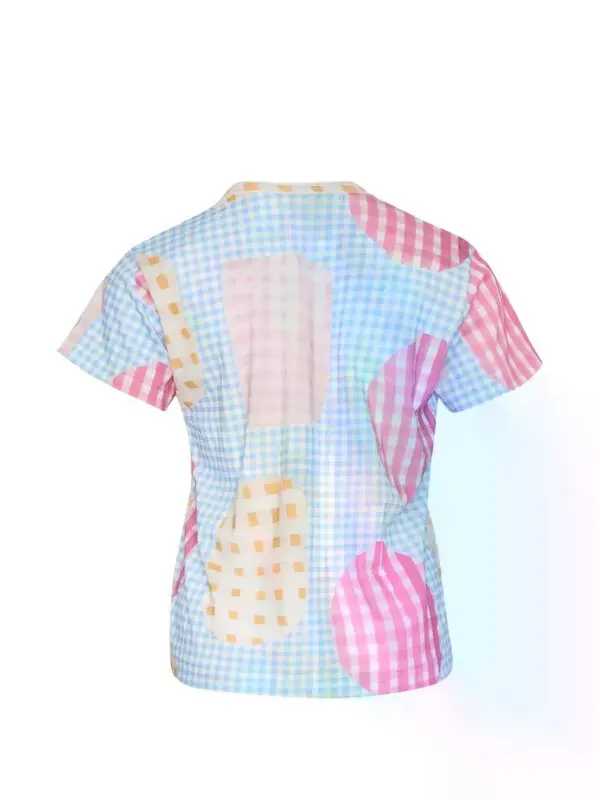 TAO Gingham Patchwork T-shirt