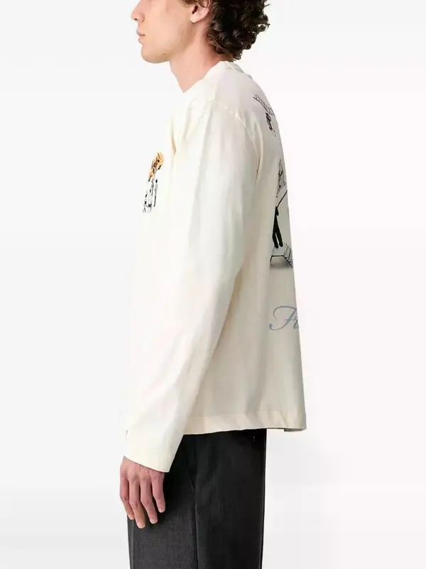 Filling Pieces Graphic-print Long-sleeve T-shirt