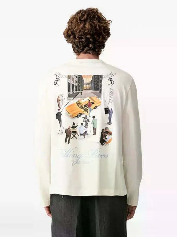 Filling Pieces Graphic-print Long-sleeve T-shirt