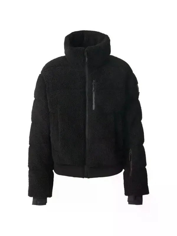 Mackage Anaya Shearling-texture Ski Jacket - Black