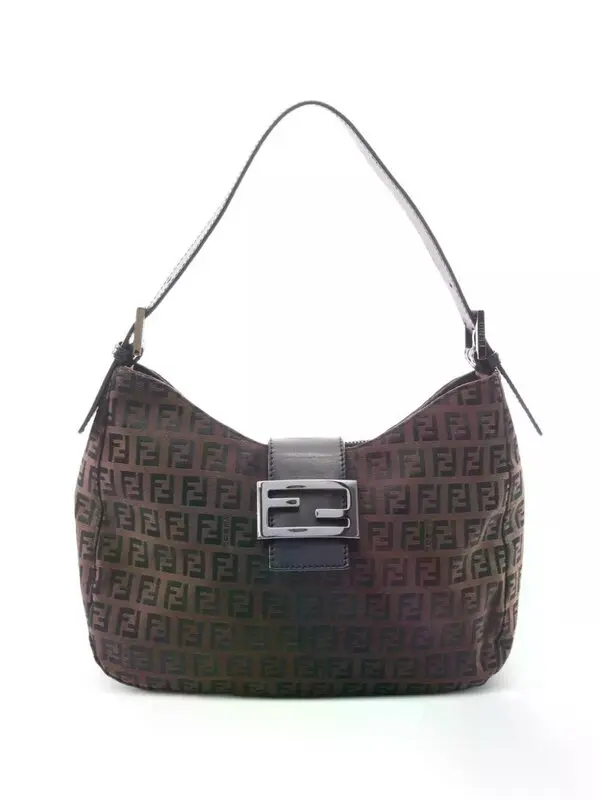 Fendi Zucchino Tote Bag - Brown