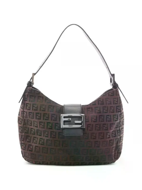 Fendi Zucchino Tote Bag - Brown