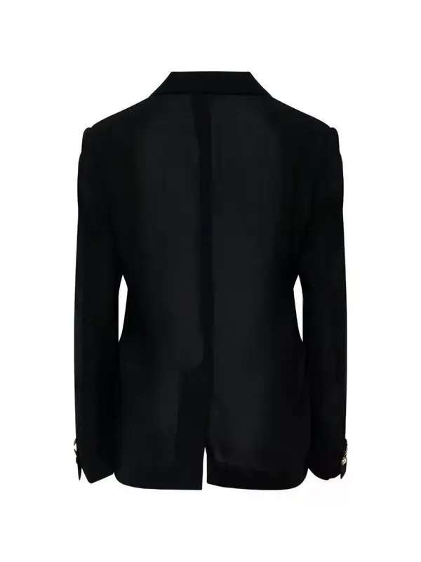 Comme Des Garçons Faux-pearl Notch-lapel Jacket