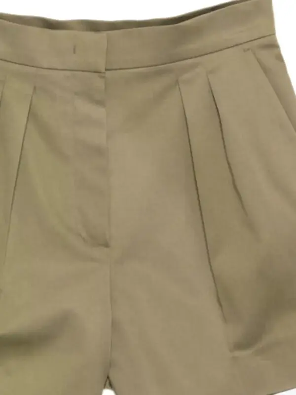 Max Mara Cotton Satin Shorts