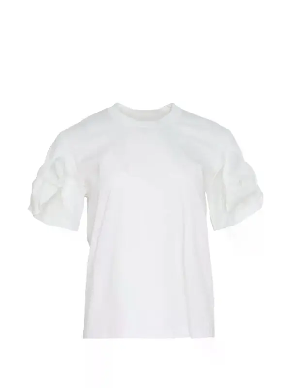 Noir Kei Ninomiya Bow-detail T-shirt