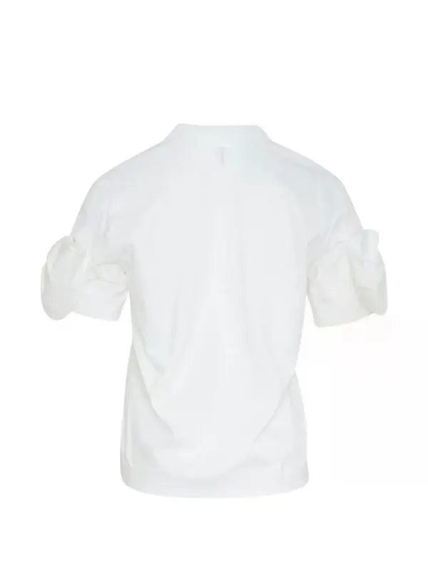 Noir Kei Ninomiya Bow-detail T-shirt