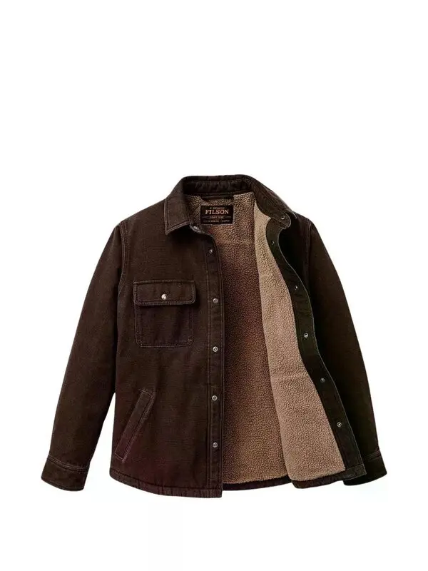 Filson Fleece-lined Button-up Shirt Jacket