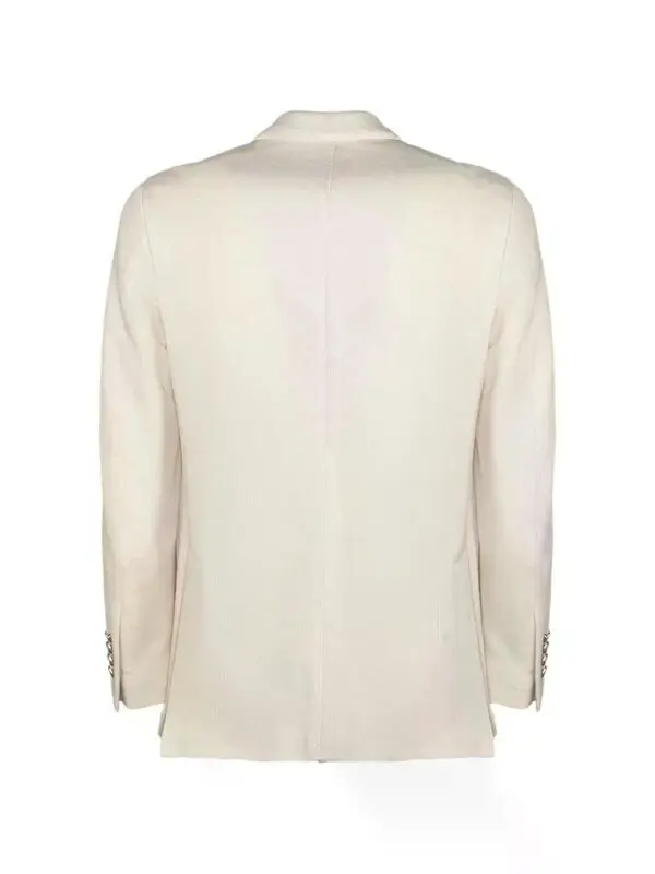 Eleventy Double-breasted Peak-lapel Blazer