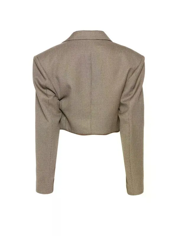 PUSHBUTTON Checked Hybrid Blazer