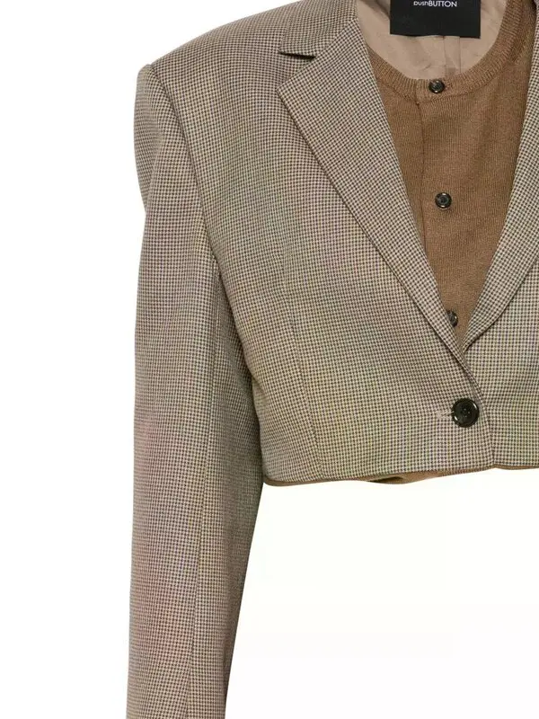 PUSHBUTTON Checked Hybrid Blazer