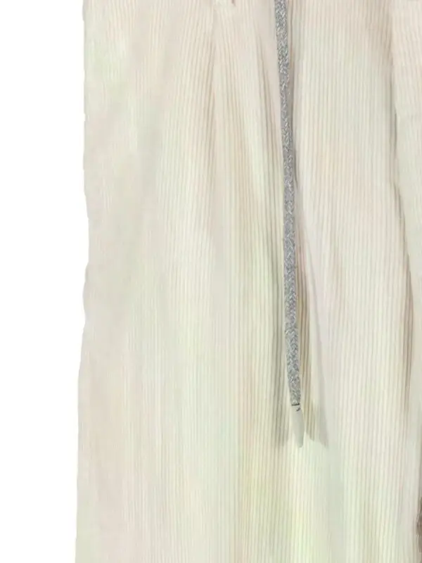Eleventy Ribbed Drawstring Trousers