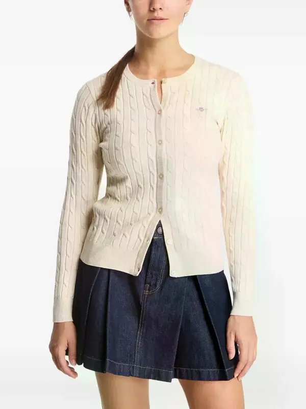 Gant Cable-knit Cardigan