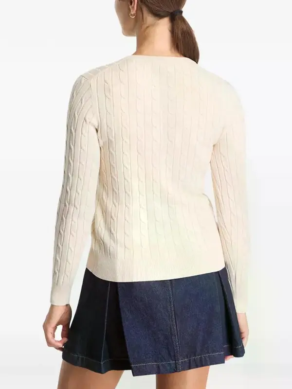 Gant Cable-knit Cardigan