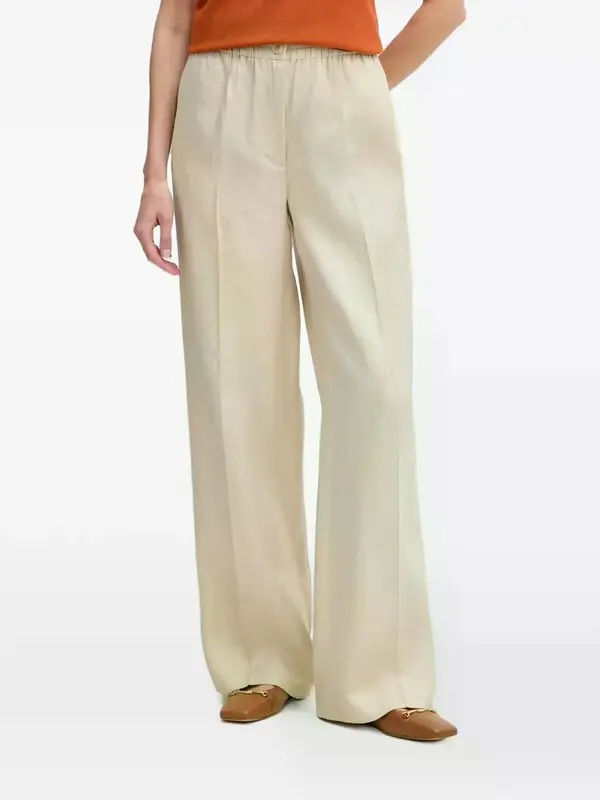 Sisley Pressed-crease Trousers