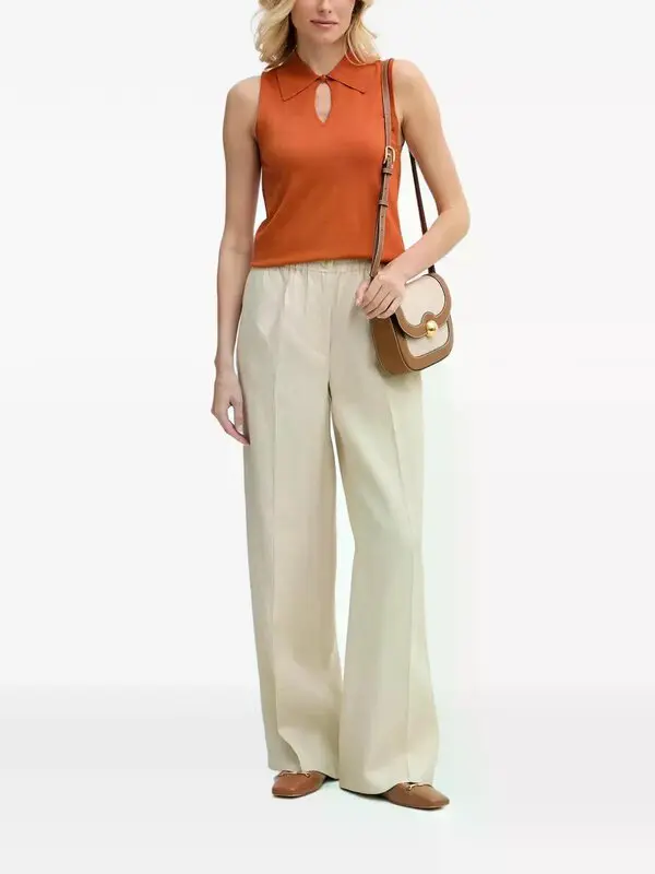 Sisley Pressed-crease Trousers