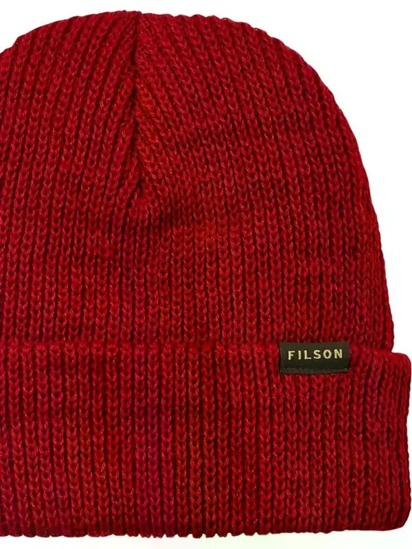 Filson Ribbed-knit Wool Beanie Hat
