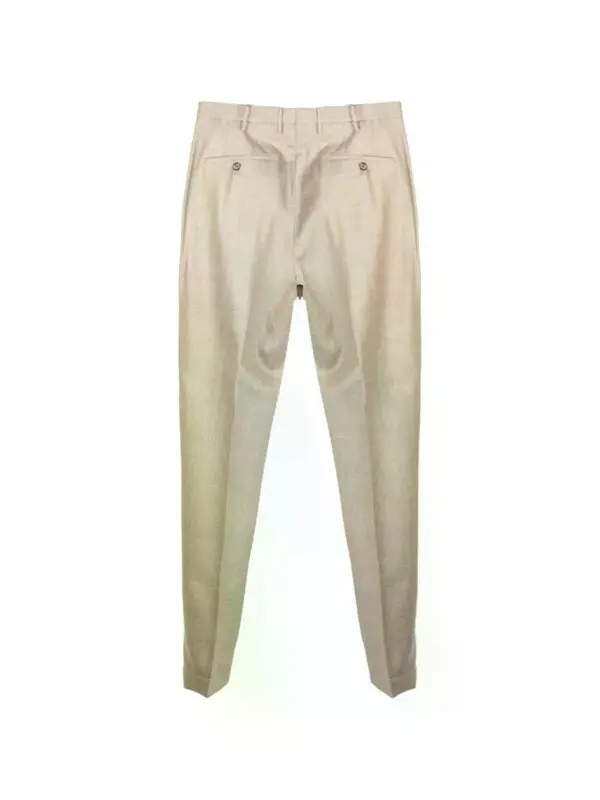 Incotex Mélange-effect Slim-fit Trousers