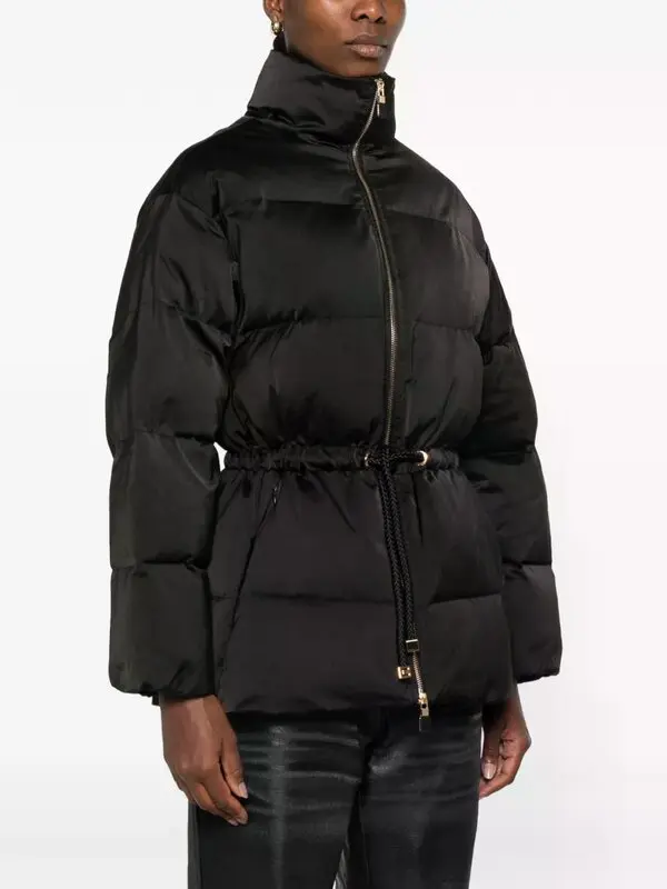 Elisabetta Franchi Drawstring Puffer Jacket