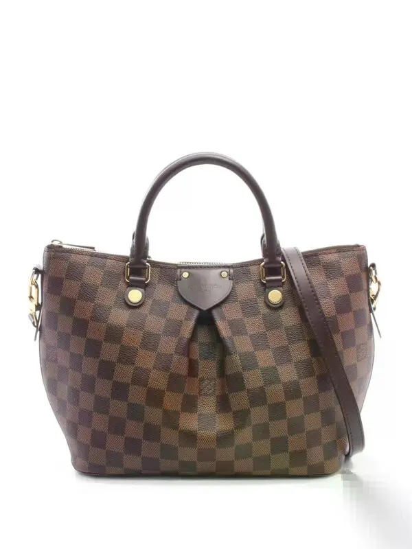 LOUIS VUITTON Siena Damier Ebene Tote Bag