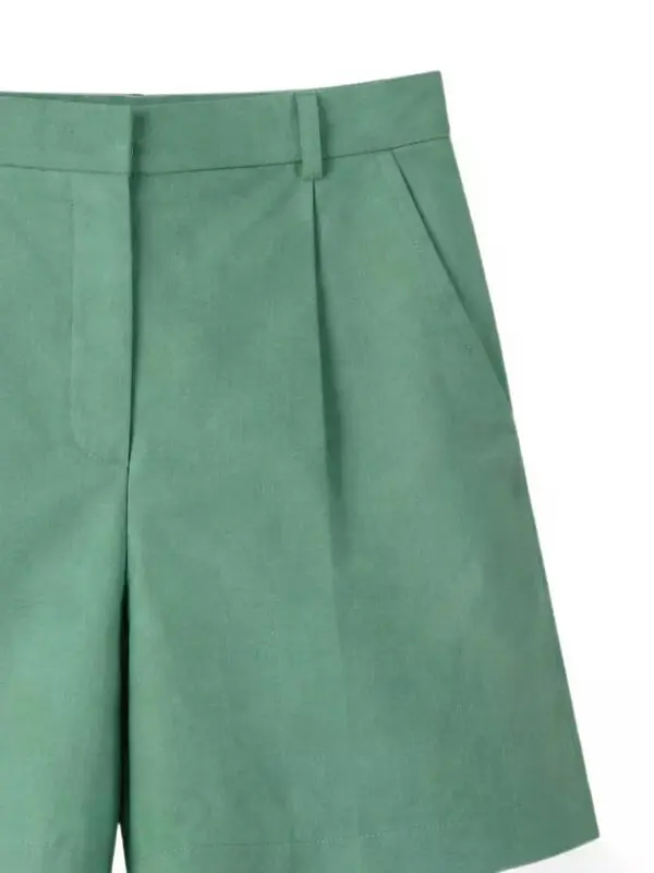 Max Mara Pleated Tailored Shorts