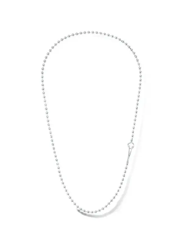 CAREERING X #hf Ball-chain Necklace - Silver