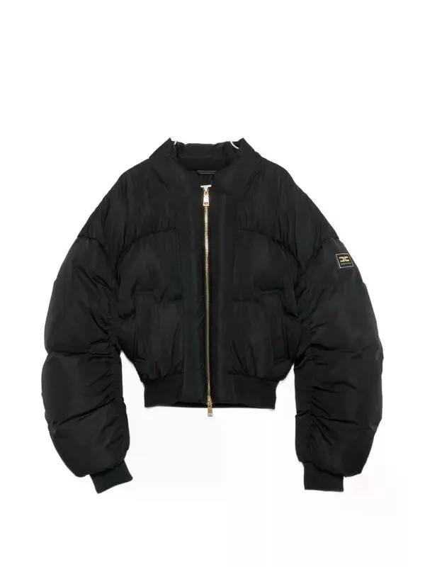 Elisabetta Franchi Cropped Puffer Jacket