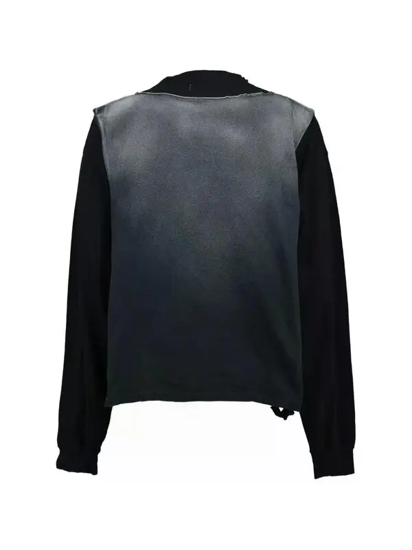 KAMIYA Layered Graphic-print Sweatshirt