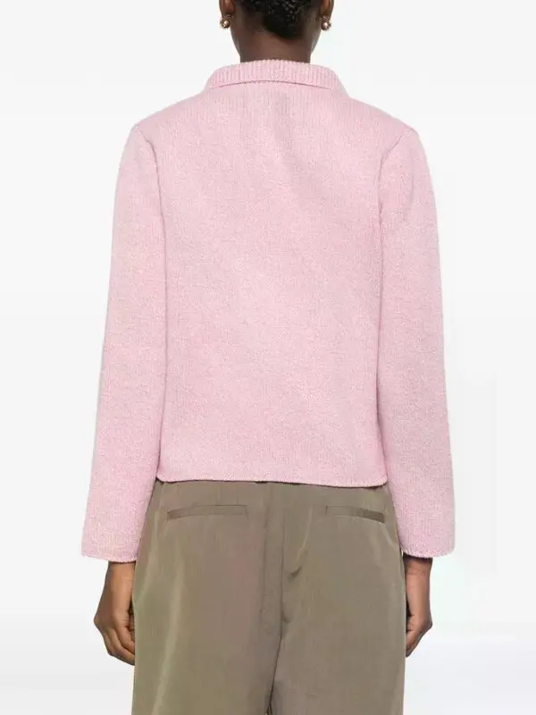 KANGRA Knitted Notch-lapel Jacket