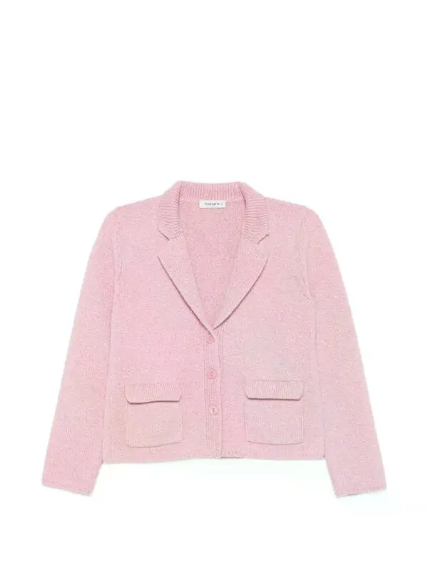 KANGRA Knitted Notch-lapel Jacket