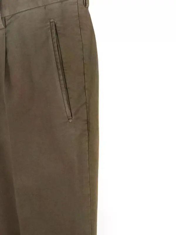 Incotex Pleated Twill Trousers