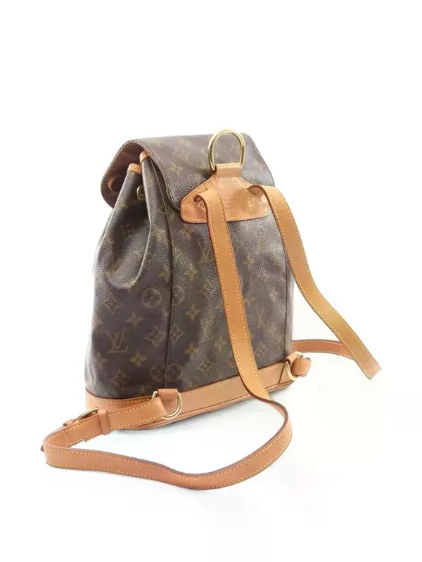 LOUIS VUITTON Monogram Canvas Montsouris Backpack - Brown