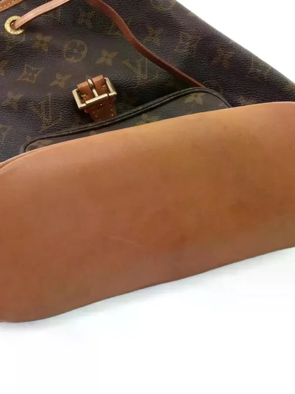 LOUIS VUITTON Monogram Canvas Montsouris Backpack - Brown