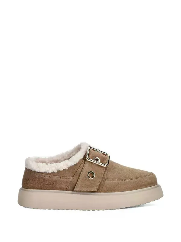 Inuikii Buckle-detail Flat Mules