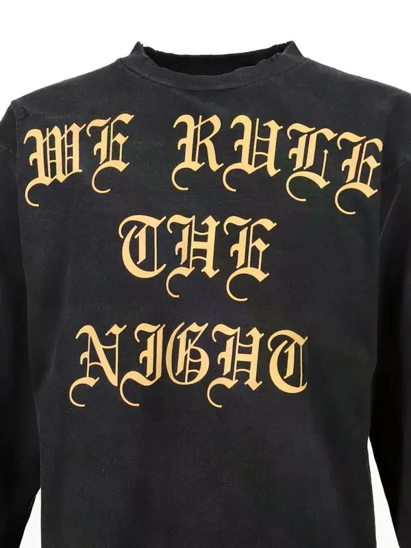 JUN/NAKAYAMA Graphic-print Long-sleeve T-shirt
