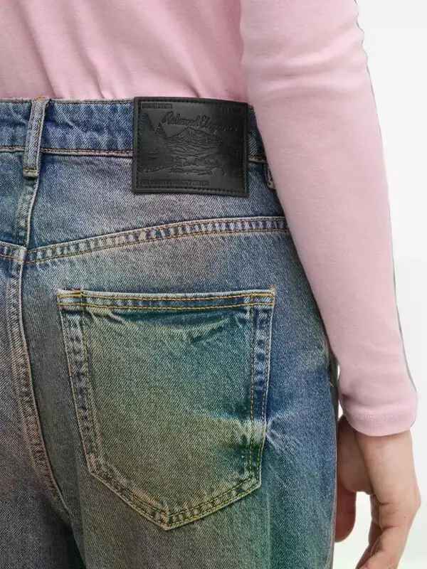 Sisley Faded Turn-up Jeans
