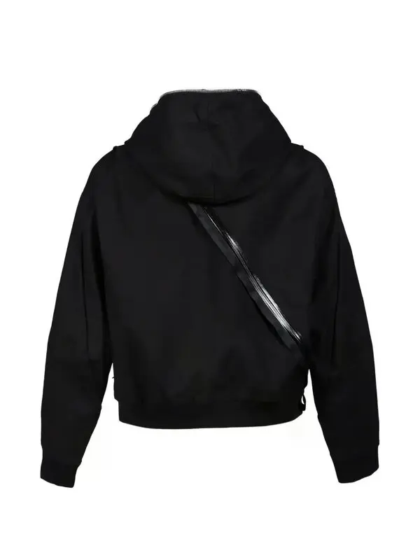 ACRONYM Zip-up Hooded Jacket - Black