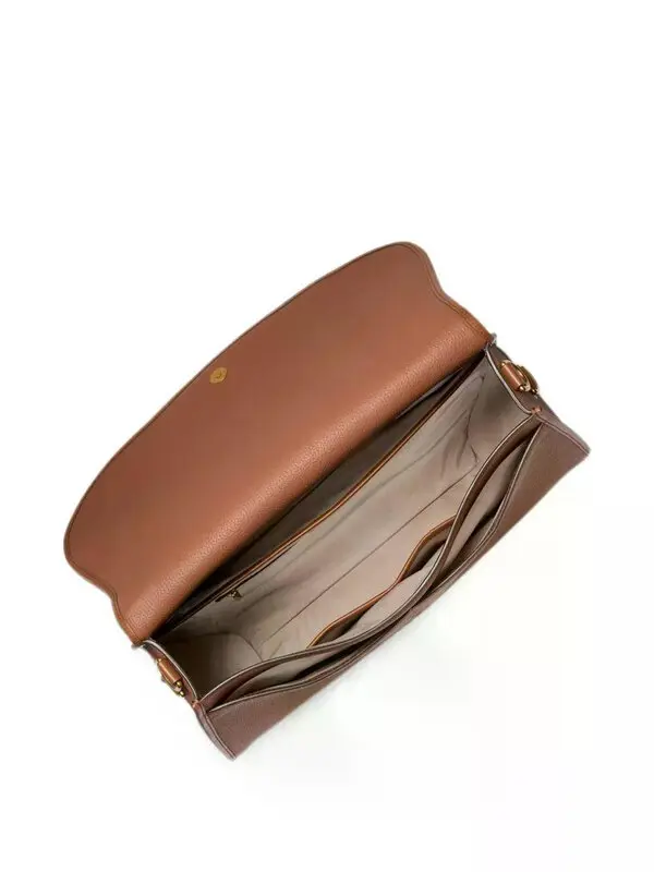 Michael Kors Holmes Extra-large Pebbled Leather Convertible Messenger Bag