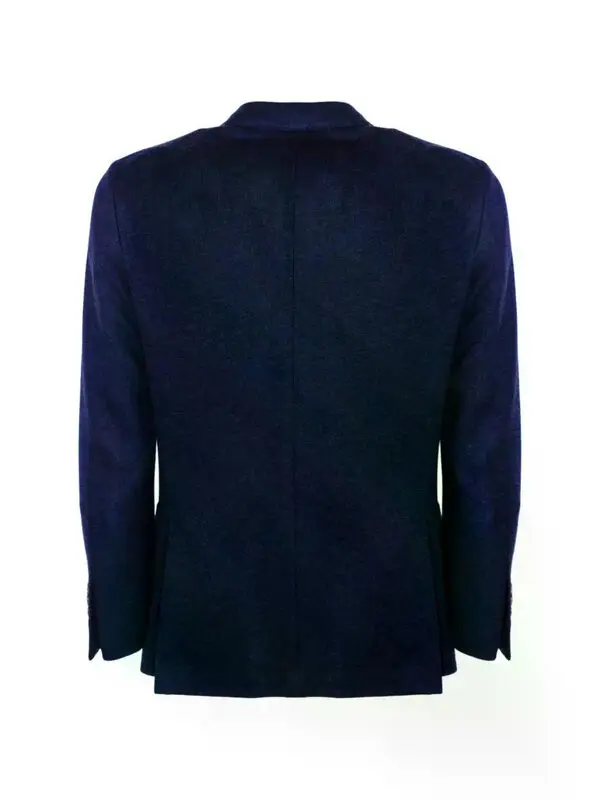 Eleventy Single-breasted Patch-pocket Blazer