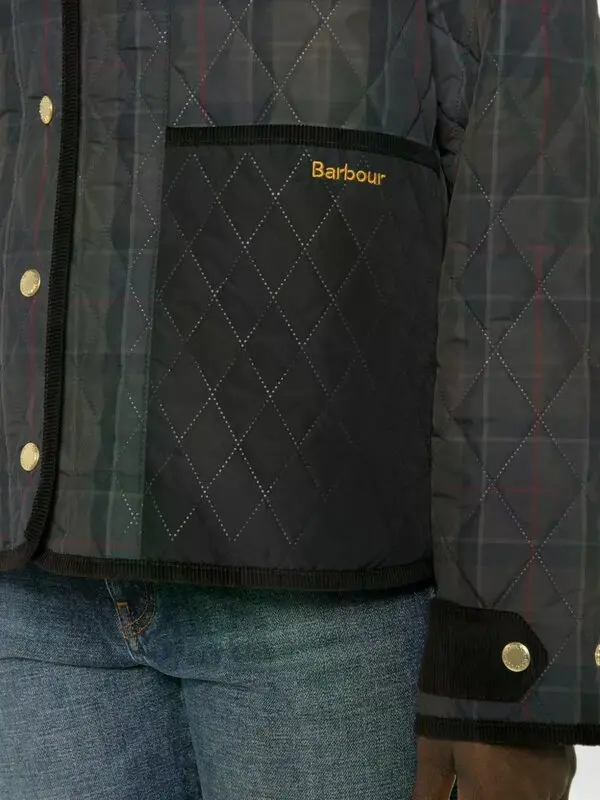 Barbour Quilted Tartan-print Jacket