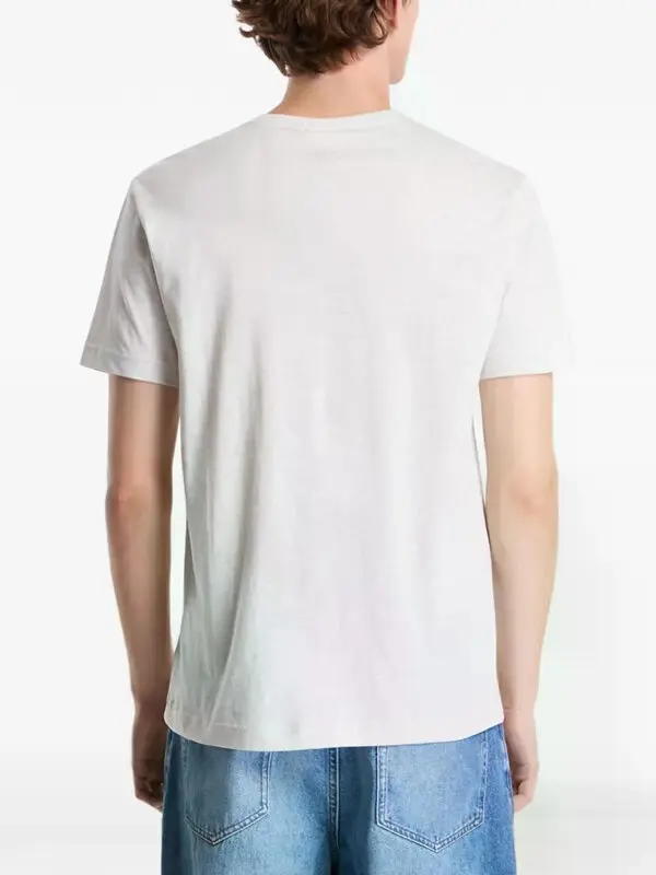 Gant Logo-embroidered T-shirt
