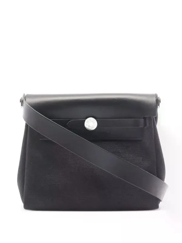 Hermès Airbag Zip Shoulder Bag - Black