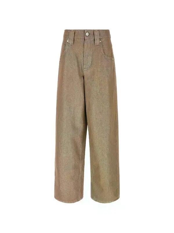 Brunello Cucinelli Baggy Jeans - Brown