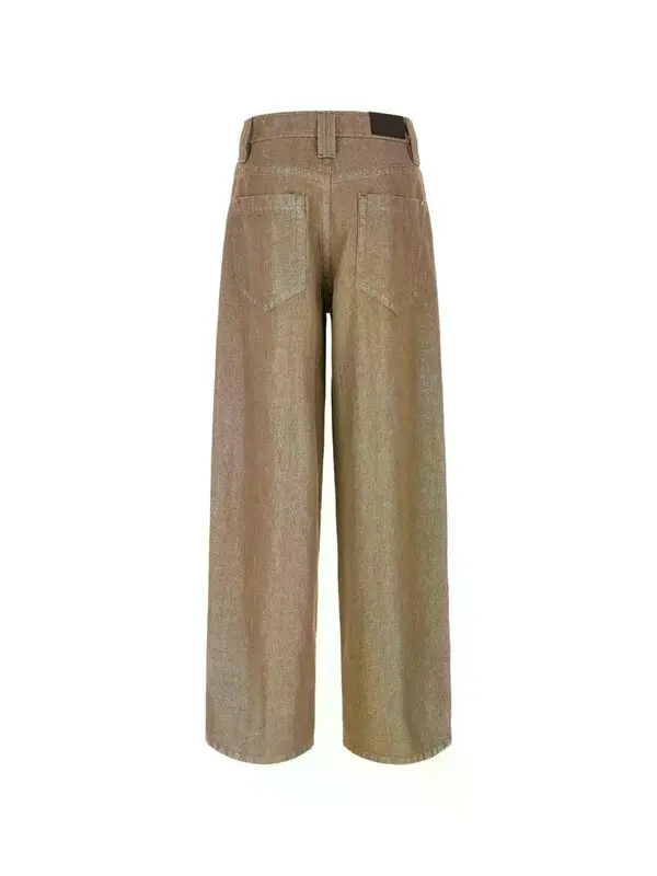 Brunello Cucinelli Baggy Jeans - Brown