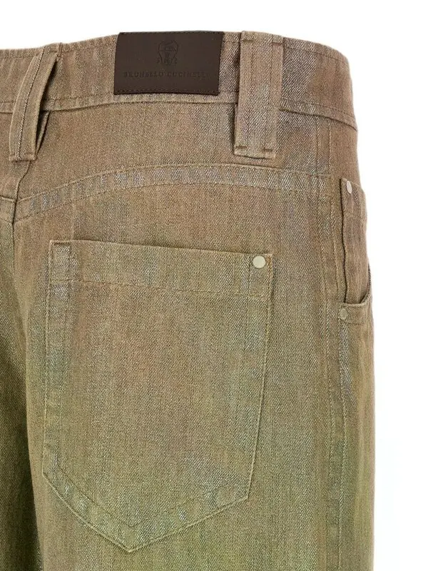 Brunello Cucinelli Baggy Jeans - Brown