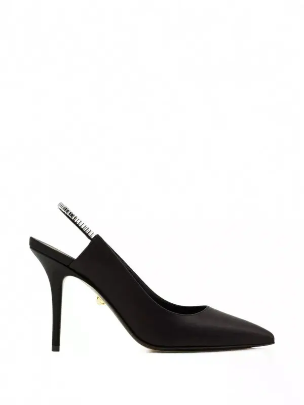 ALEVI MILANO Danielle Crystal-embellished Slingback Pumps