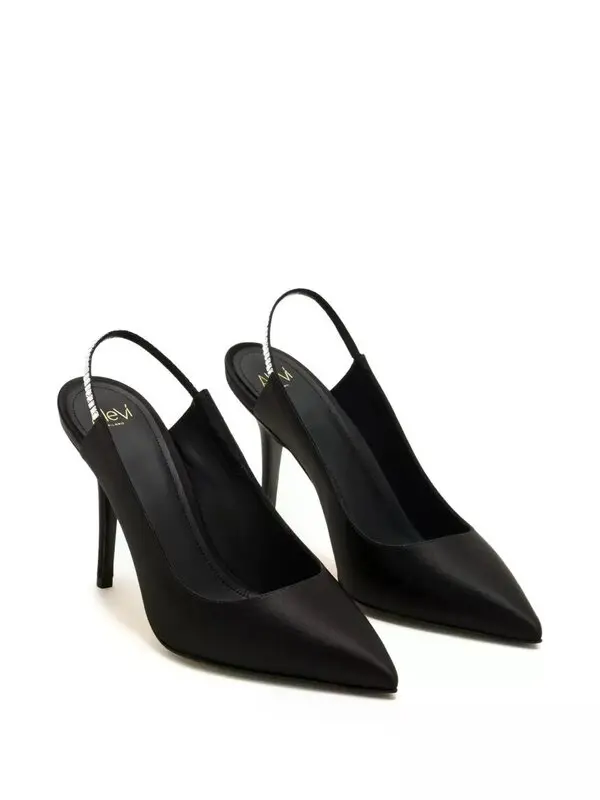 ALEVI MILANO Danielle Crystal-embellished Slingback Pumps