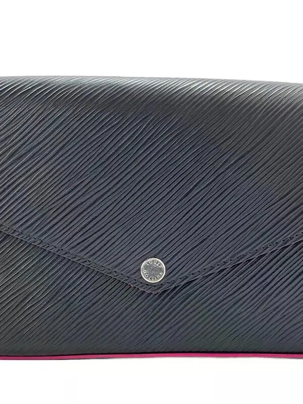 LOUIS VUITTON Epi Leather Shoulder Bag - Black